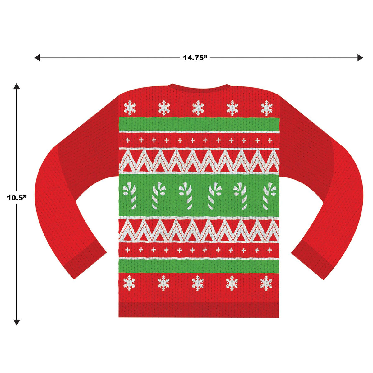 Ugly Sweater Cutouts, party supplies, decorations, The Beistle Company ...