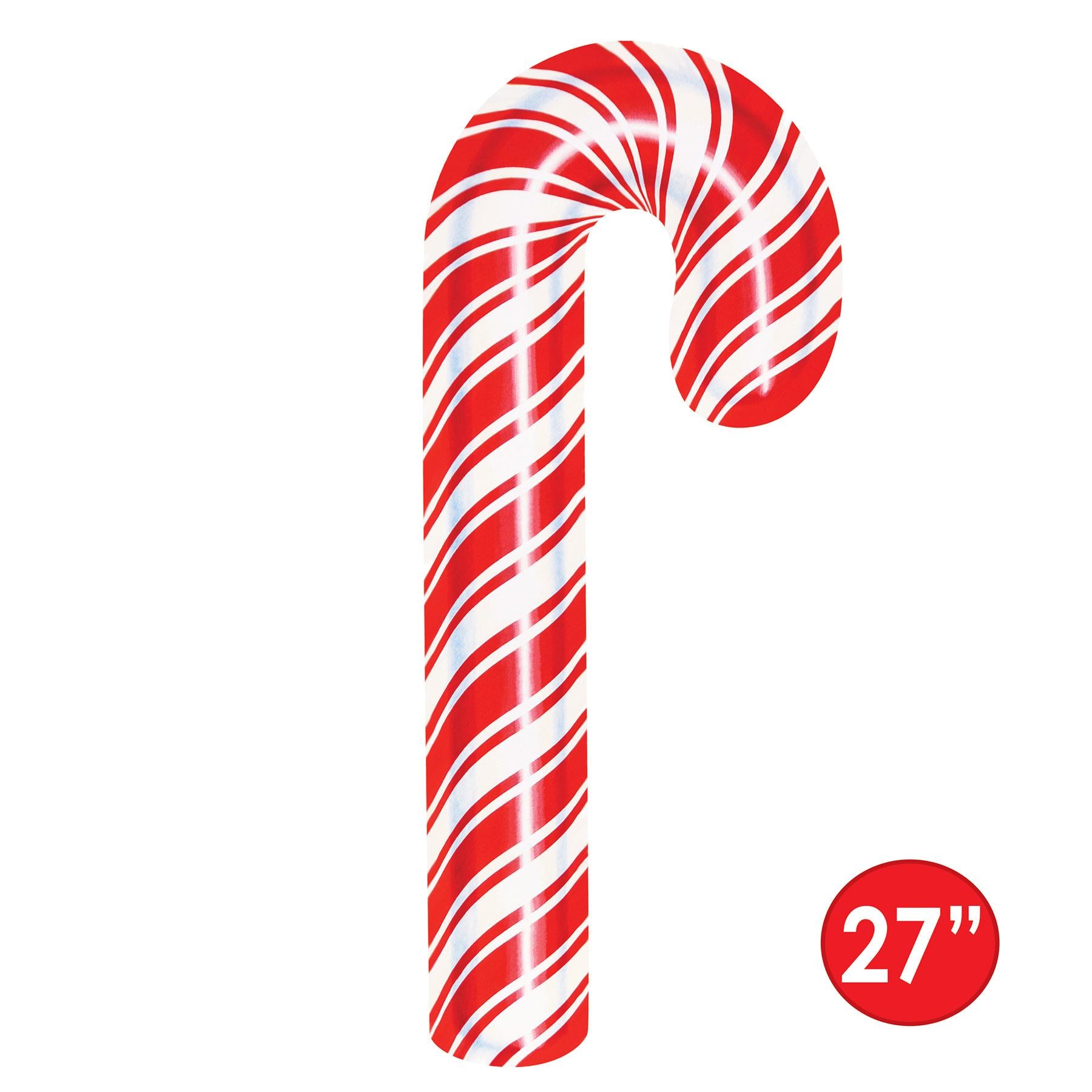 Christmas Candy Cane Cutout 27 Inch | Beistle – Bulk Party Supplies