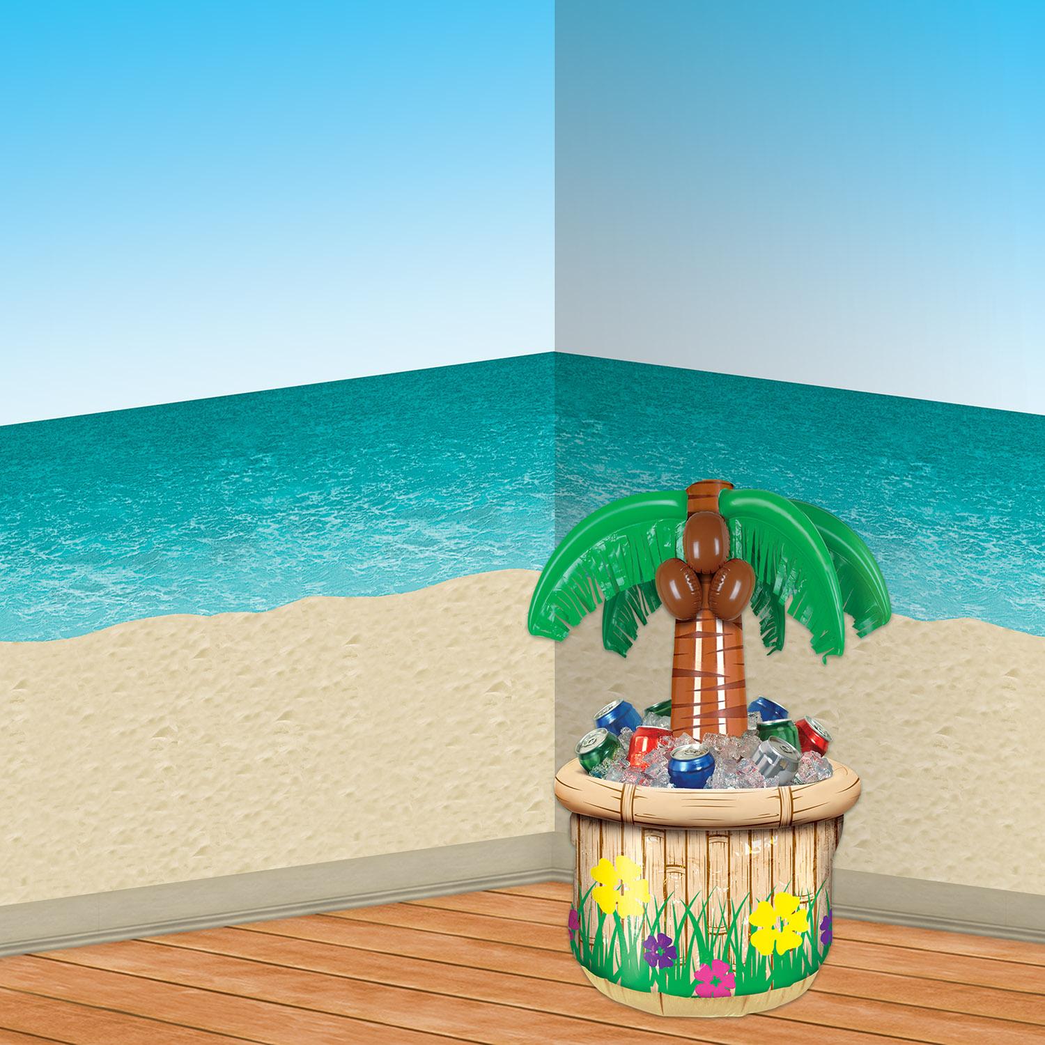 Beistle Luau Party Inflatable Palm Tree Cooler – Bulk Party Supplies