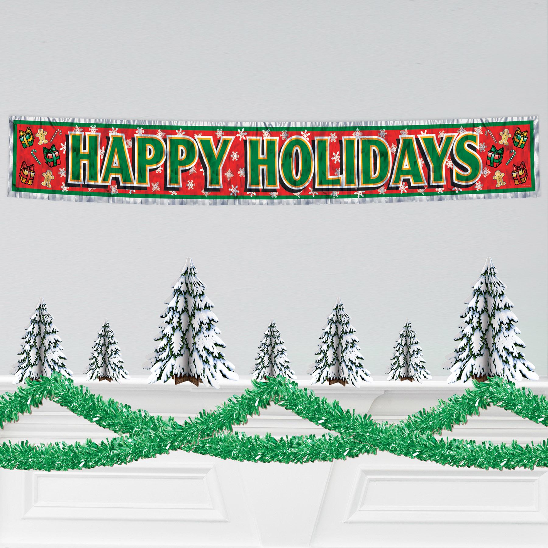 Green 6-Ply Metallic Party Festooning Garland | Beistle – Bulk Party ...