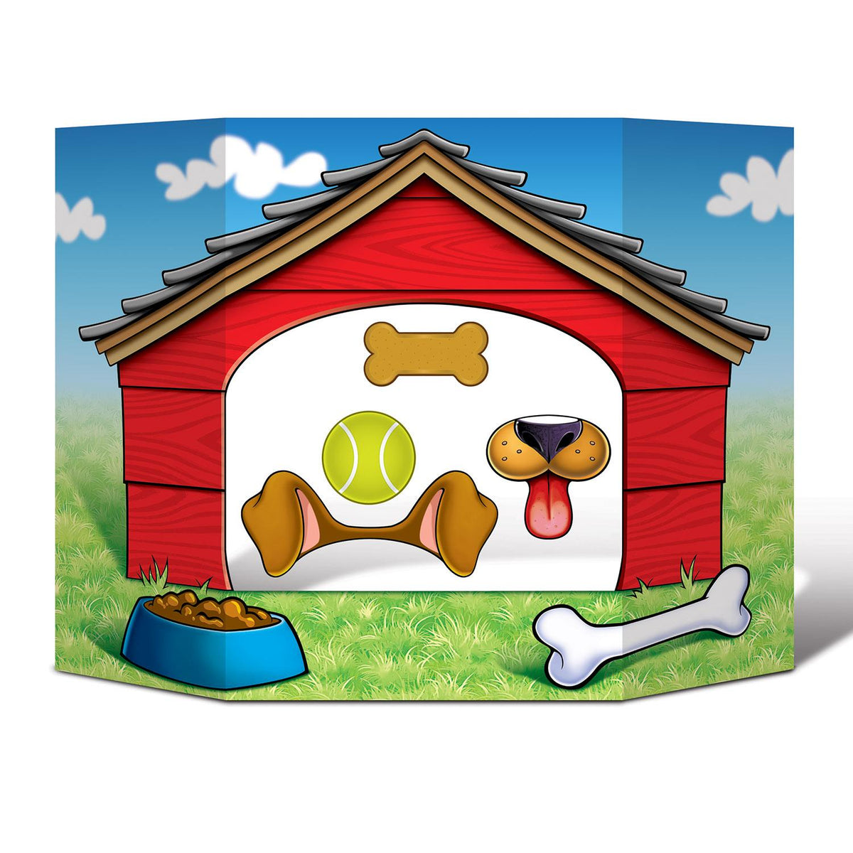Beistle Dog House Party Photo Prop – Bulk Party Supplies