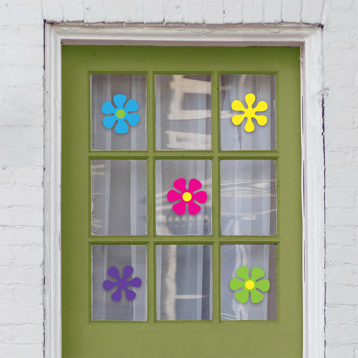 Beistle Mini Retro Flower Party Cutouts – Bulk Party Supplies