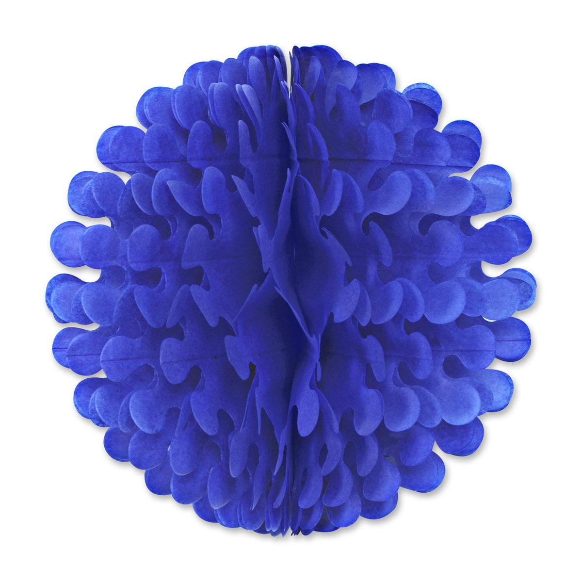 Medium Blue Tissue Flutter Party Ball 19 Inch | Beistle – Bulk Party ...