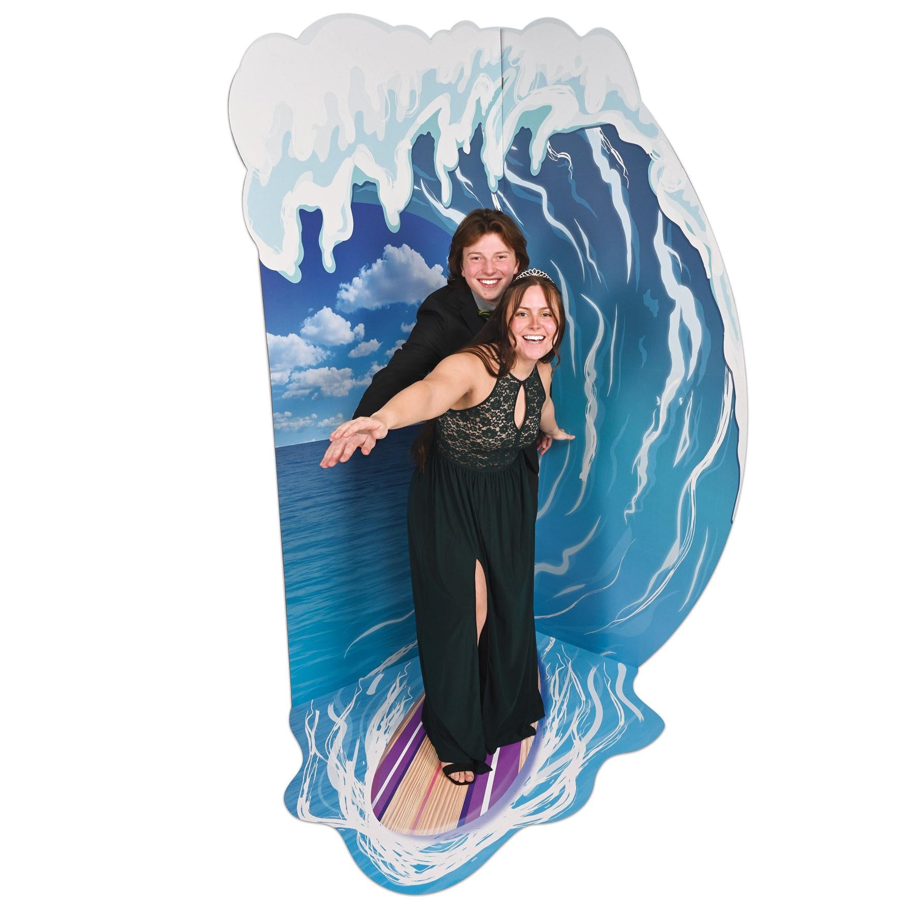 Luau Surfing Photo Prop Stand-Up Decoration | Beistle – Bulk Party Supplies